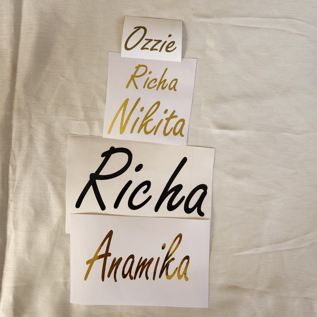 Name Customization – Prayog Boxes & More